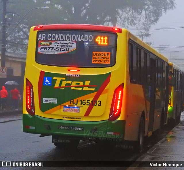 TREL - Transturismo Rei RJ 165.133 em Petrópolis por Victor Henrique ...