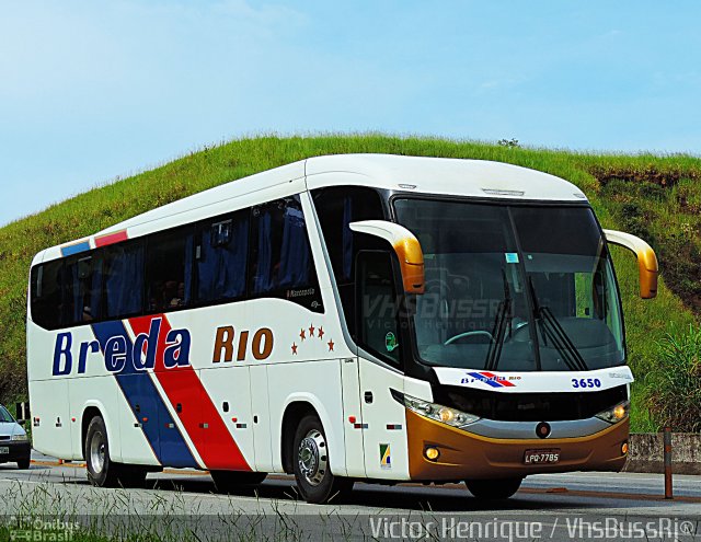 Breda Rio 3650 em Petrópolis por Victor Henrique - ID:5901030 - Ônibus Brasil