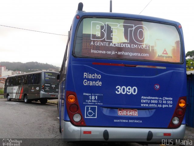 Viação Riacho Grande 3090 em São Bernardo do Campo por Adriano Luis ...