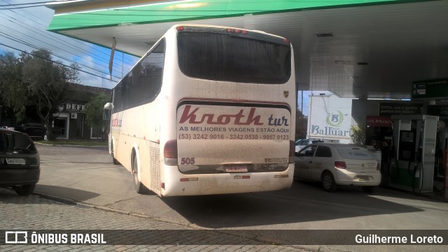 Kroth Tur 505 em Bagé por Guilherme Loreto - ID:6151096 - Ônibus Brasil